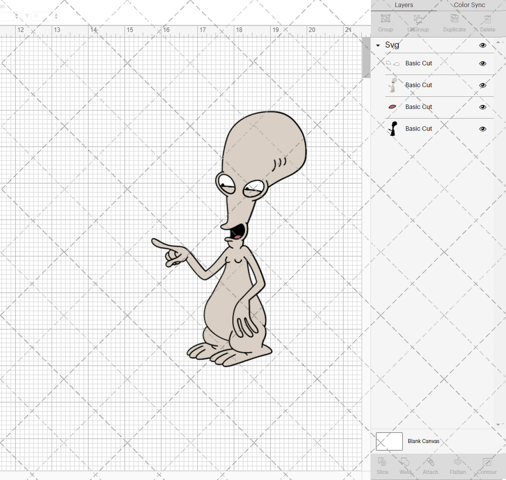 Roger Smith - American Dad, Svg, Dxf, Eps, Png - SvgShopArt