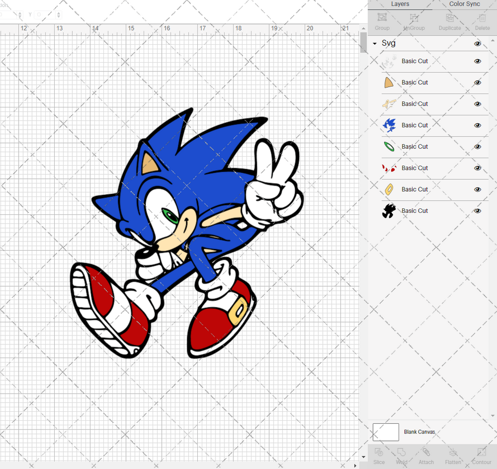 Sonic the Hedgehog, Svg, Dxf, Eps, Png - SvgShopArt