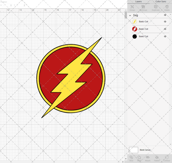 The Flash Logo, Svg, Dxf, Eps, Png - SvgShopArt