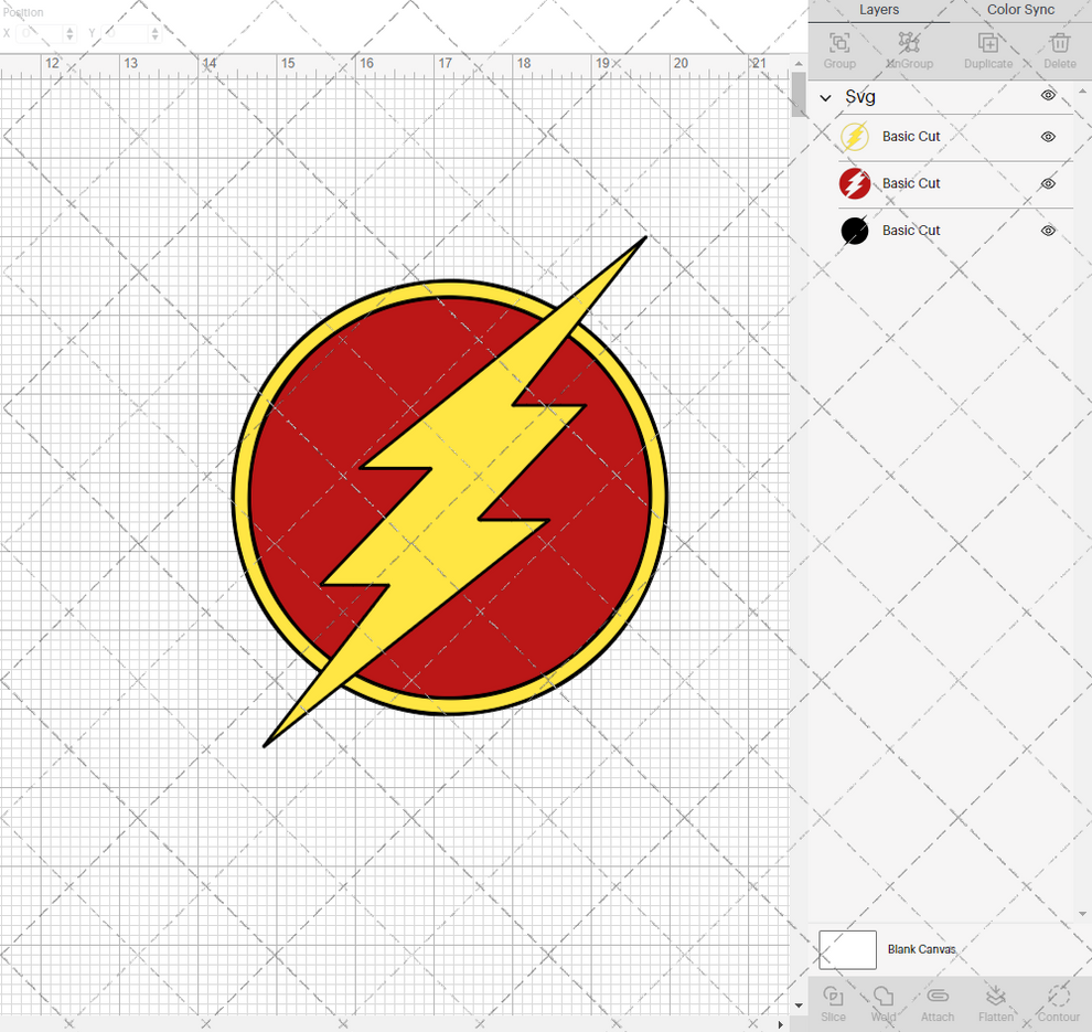 The Flash Logo, Svg, Dxf, Eps, Png - SvgShopArt