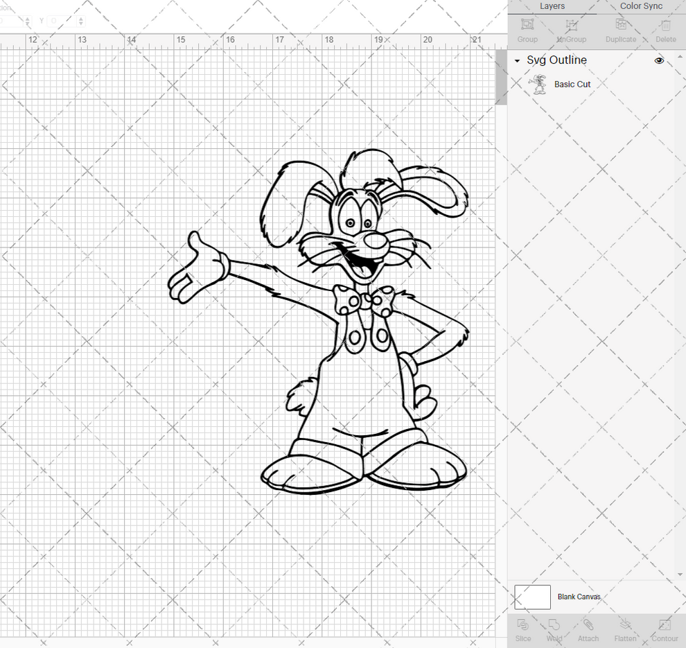 Roger Rabbit - Who Framed Roger Rabbit, Svg, Dxf, Eps, Png - SvgShopArt