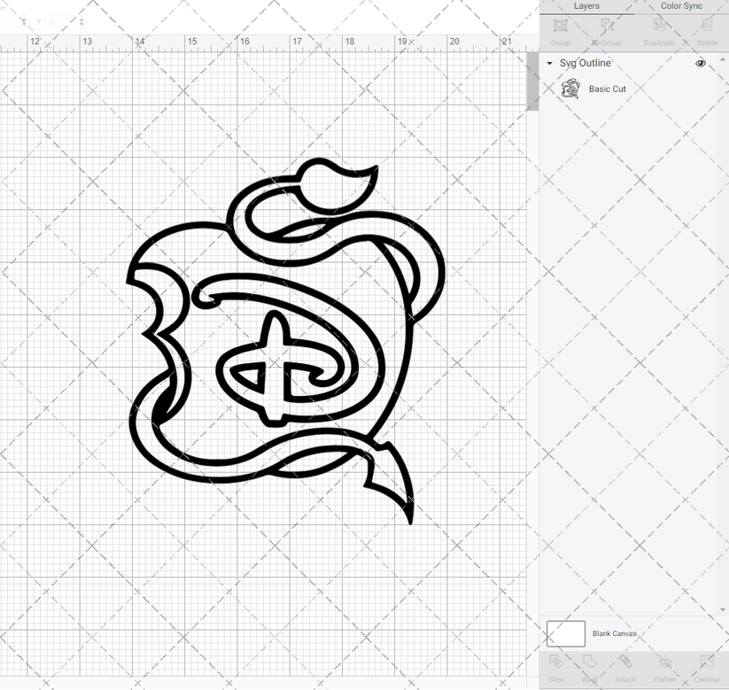 Disney Descendants Logos, Svg, Dxf, Eps, Png - SvgShopArt