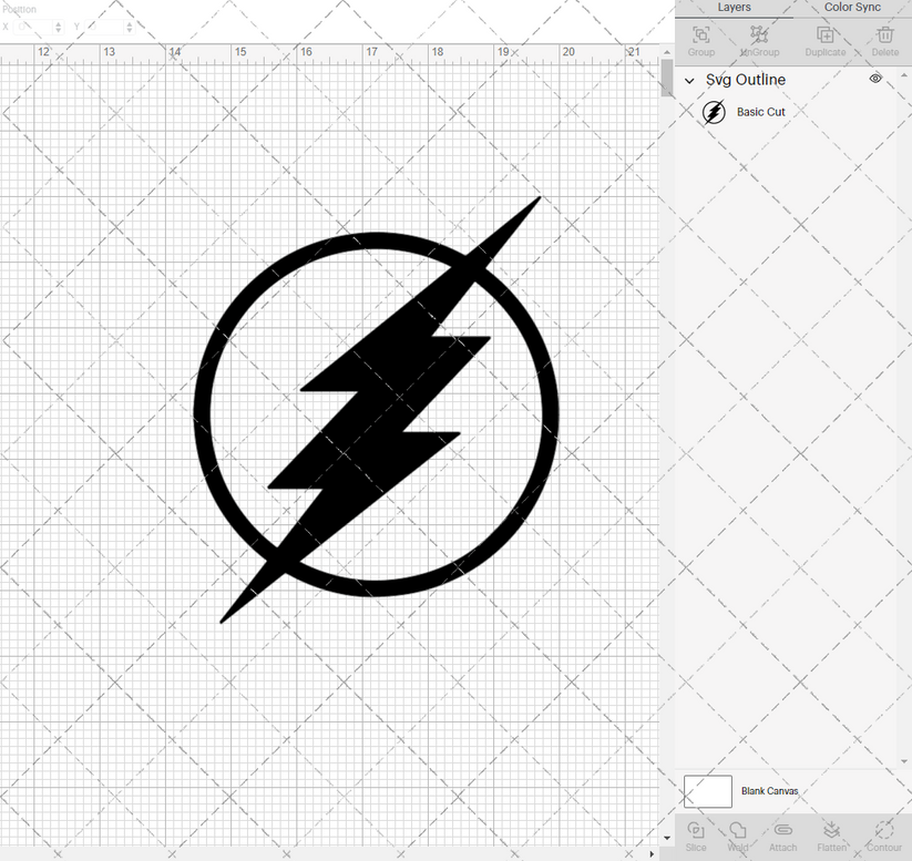The Flash Logo, Svg, Dxf, Eps, Png - SvgShopArt