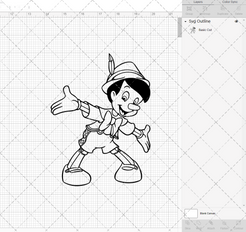 Pinocchio 002, Svg, Dxf, Eps, Png - SvgShopArt