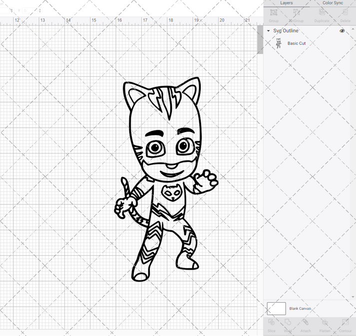 Catboy - PJ Masks, Svg, Dxf, Eps, Png – SvgShopArt