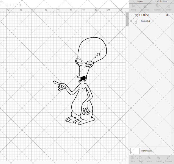 Roger Smith - American Dad, Svg, Dxf, Eps, Png - SvgShopArt
