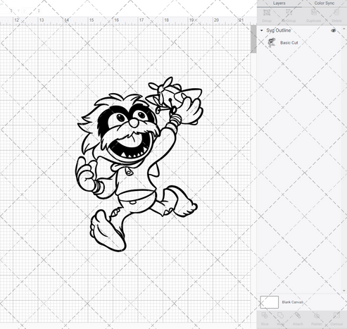 Animal - Muppet Babies, Svg, Dxf, Eps, Png - SvgShopArt