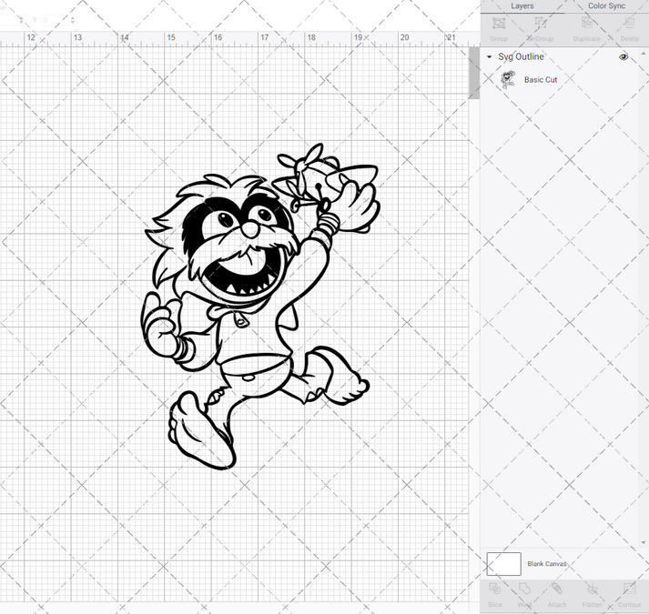 Animal - Muppet Babies, Svg, Dxf, Eps, Png - SvgShopArt