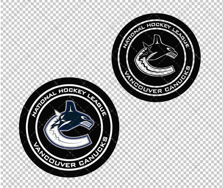 Vancouver Canucks Circle 2019 005, Svg, Dxf, Eps, Png - SvgShopArt