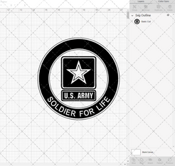 United States Army Logos 002, Svg, Dxf, Eps, Png - SvgShopArt