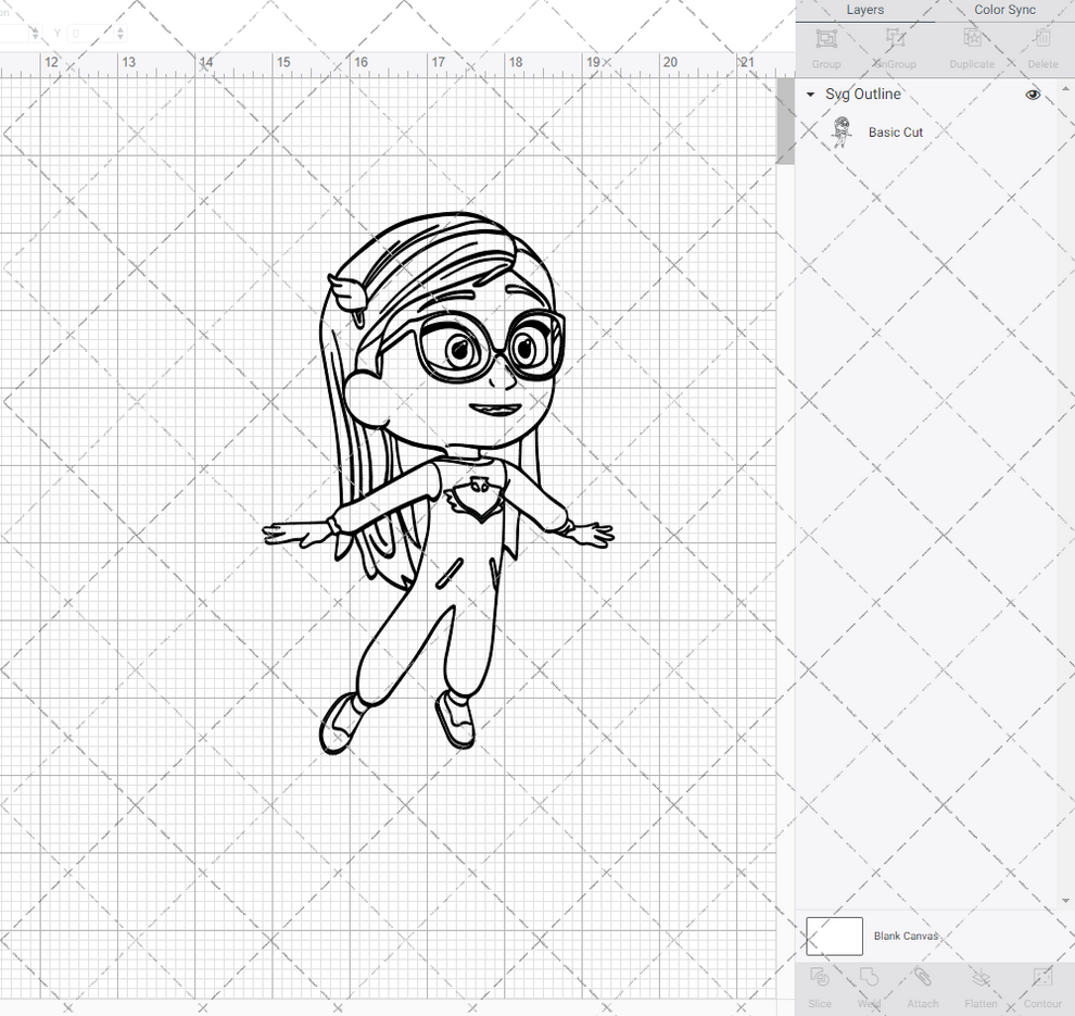 Amaya - PJ Masks, Svg, Dxf, Eps, Png - SvgShopArt