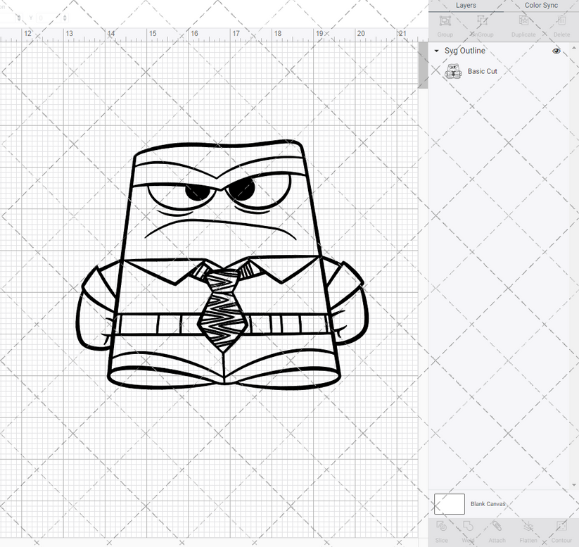 Anger - Inside Out, Svg, Dxf, Eps, Png - SvgShopArt