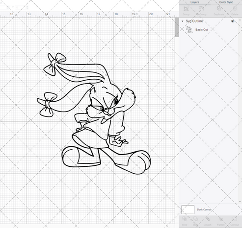 Babs Bunny - Tiny Toon Adventures, Svg, Dxf, Eps, Png - SvgShopArt