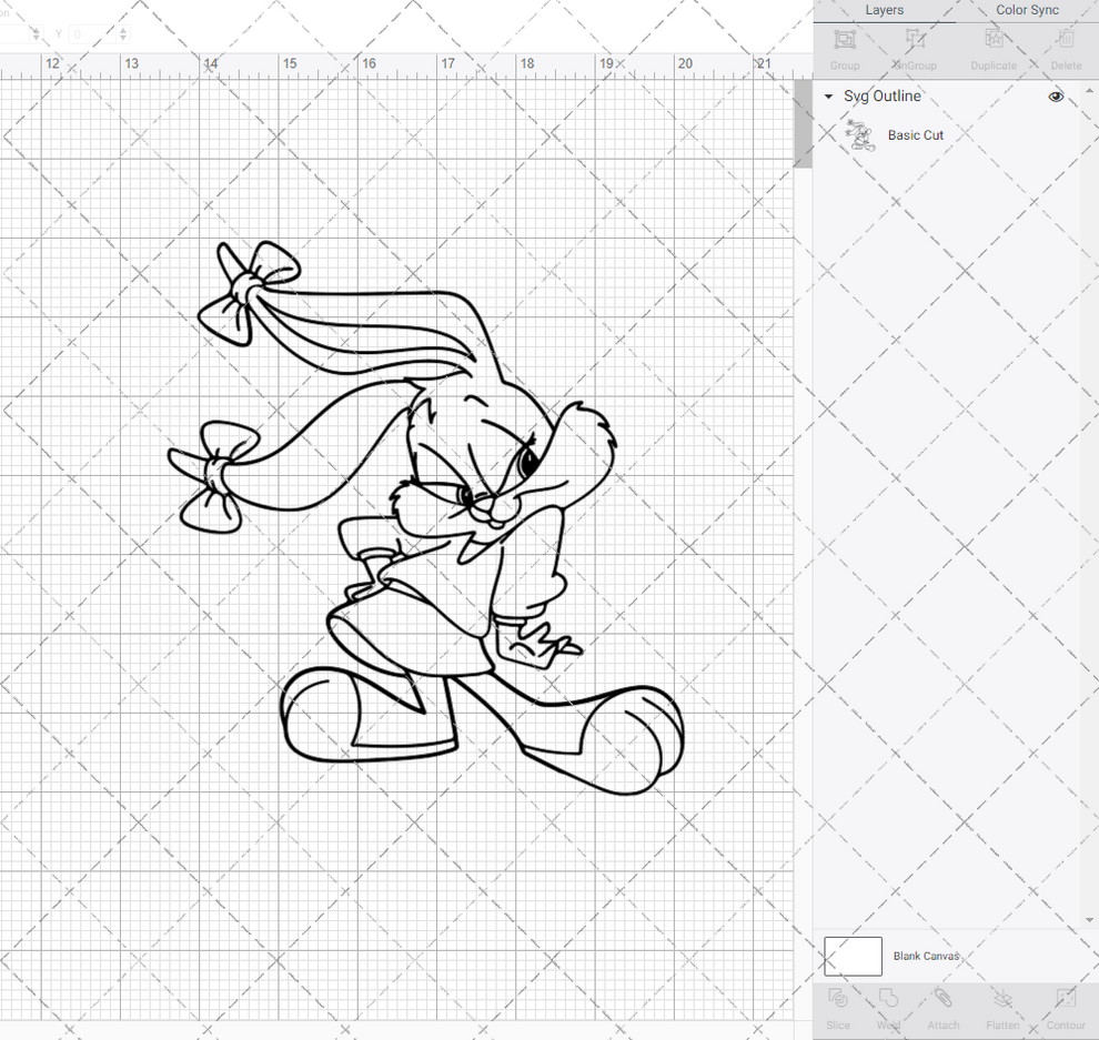 Babs Bunny - Tiny Toon Adventures, Svg, Dxf, Eps, Png - SvgShopArt