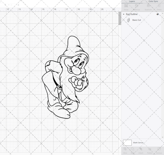 Bashful - Snow White, Svg, Dxf, Eps, Png - SvgShopArt