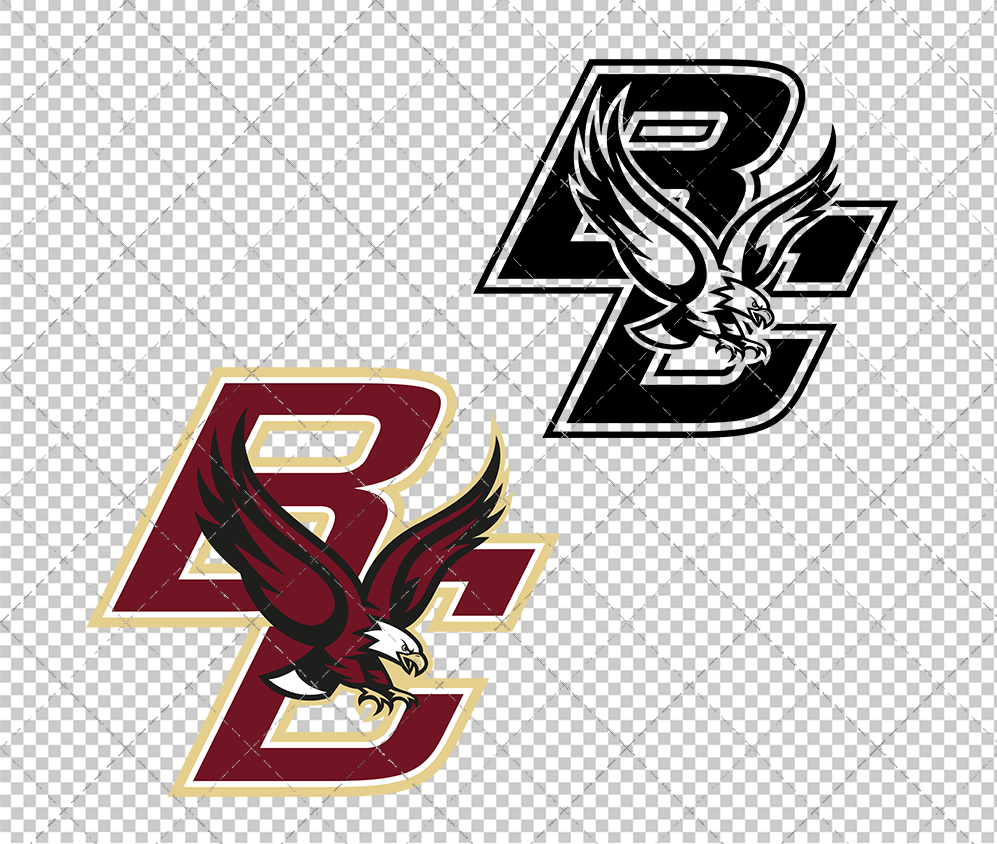 Boston College Eagles Secondary 2000 003, Svg, Dxf, Eps, Png – SvgShopArt