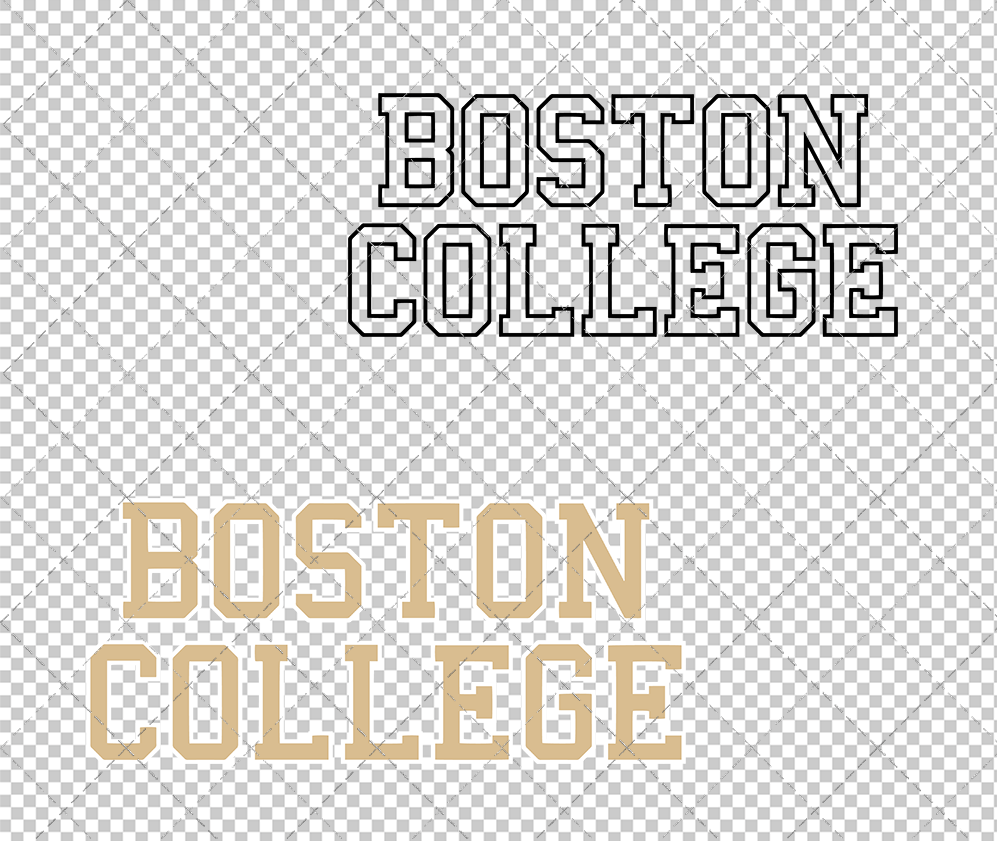 Boston College Eagles Wordmark 2016 012, Svg, Dxf, Eps, Png – SvgShopArt