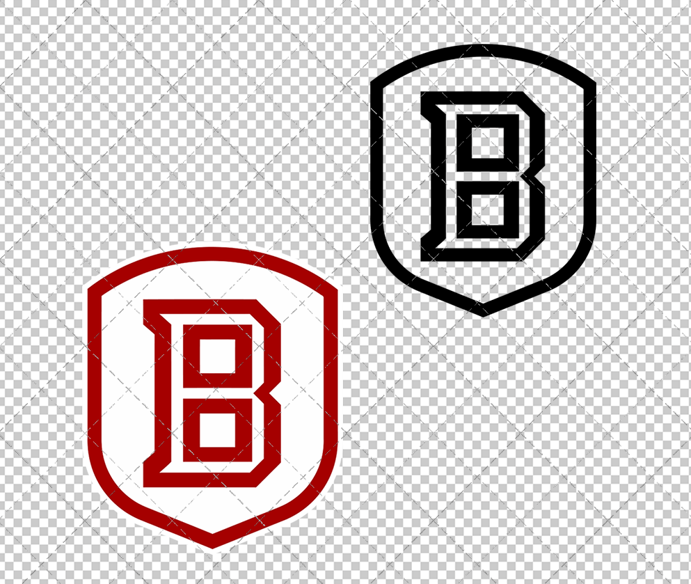 Bradley Braves Alternate 2012 002, Svg, Dxf, Eps, Png – SvgShopArt