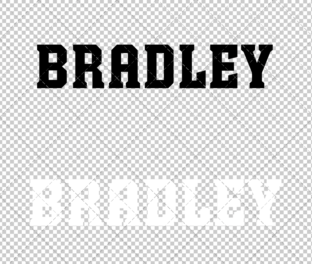 Bradley Braves Wordmark 2012 002, Svg, Dxf, Eps, Png – SvgShopArt