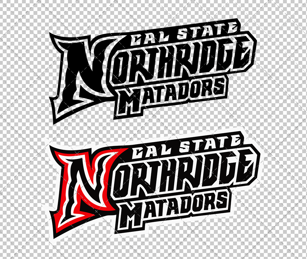 Cal State Northridge Matadors Wordmark 1999, Svg, Dxf, Eps, Png ...