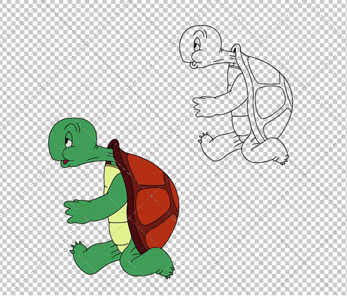 Cecil Turtle - Looney Tunes, Svg, Dxf, Eps, Png - SvgShopArt