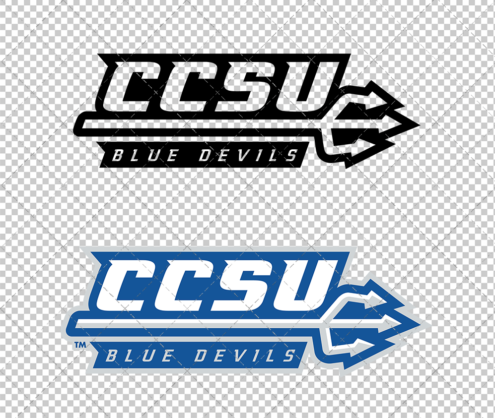 Central Connecticut Blue Devils Secondary 2011 005, Svg, Dxf, Eps, Png ...