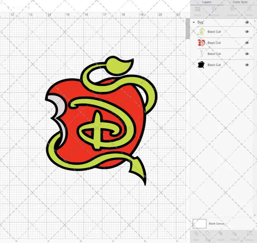 Disney Descendants Logos, Svg, Dxf, Eps, Png - SvgShopArt