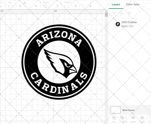 Arizona Cardinals Circle 2005 003, Svg, Dxf, Eps, Png - SvgShopArt