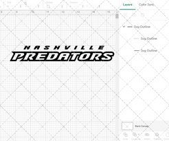 Nashville Predators Wordmark 2019, Svg, Dxf, Eps, Png - SvgShopArt
