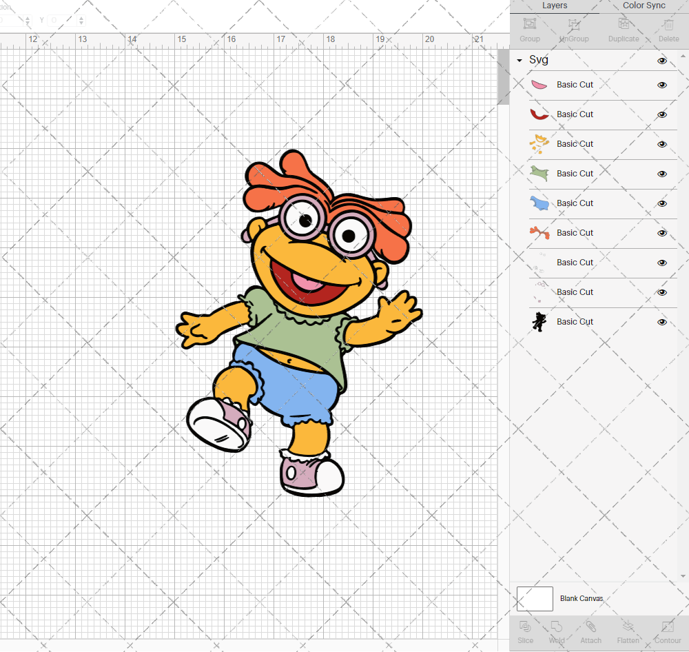 Skeeter - Muppet Babies, Svg, Dxf, Eps, Png - SvgShopArt
