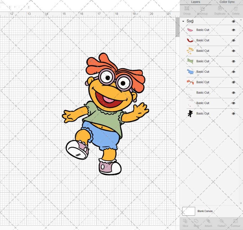Skeeter - Muppet Babies, Svg, Dxf, Eps, Png - SvgShopArt