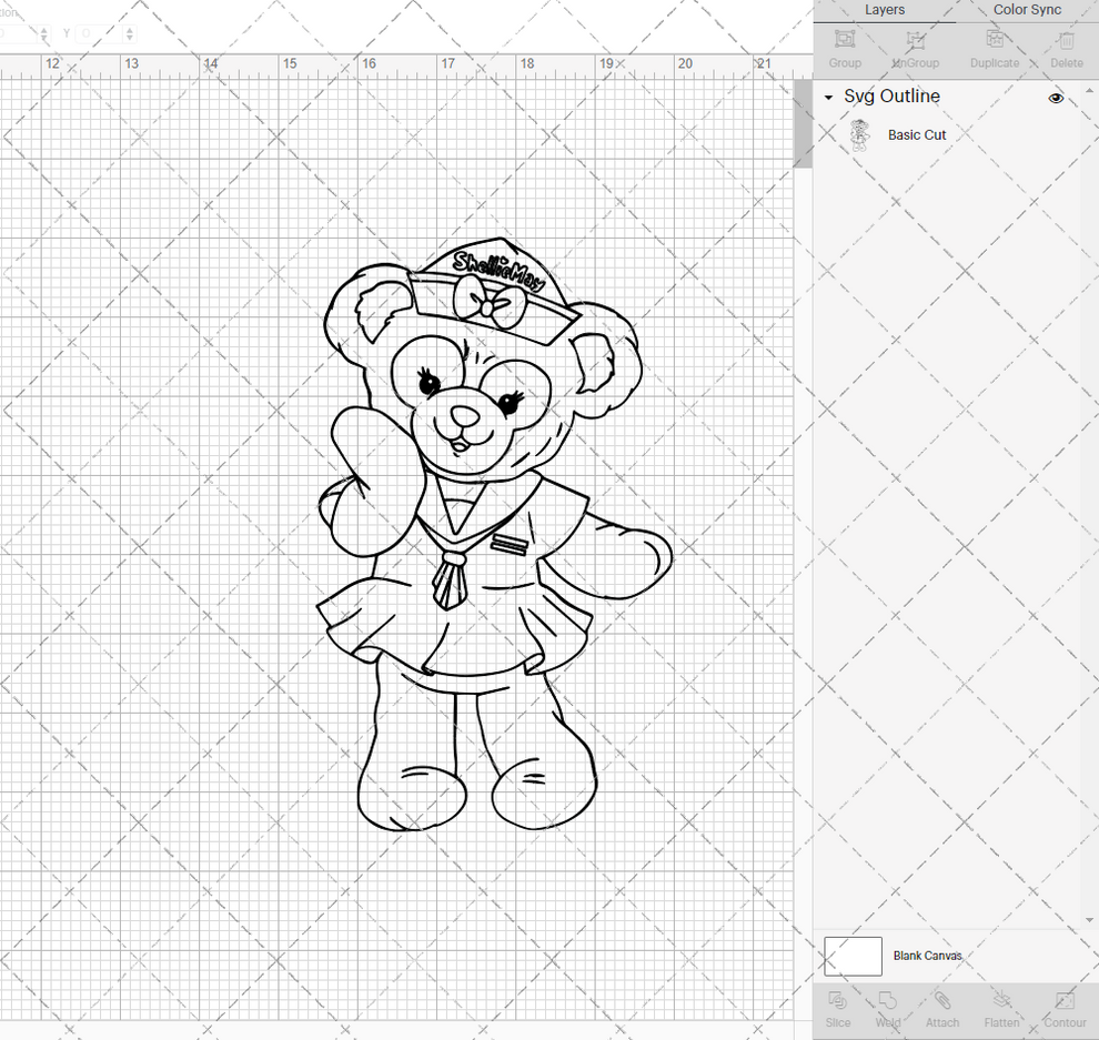 Shellie May - Duffy and Friends, Svg, Dxf, Eps, Png - SvgShopArt