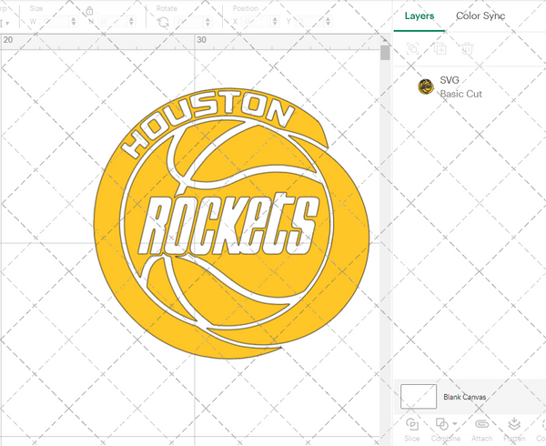 Houston Rockets Concept 1987 002, Svg, Dxf, Eps, Png - SvgShopArt