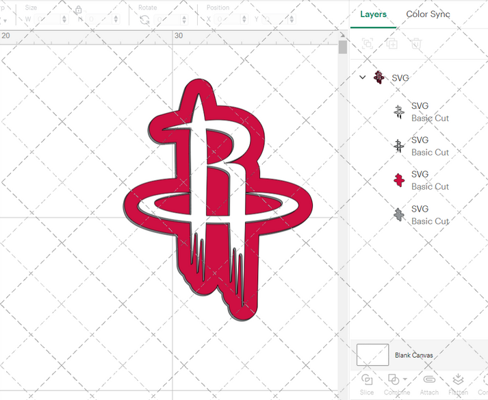 Houston Rockets Concept 2019 002, Svg, Dxf, Eps, Png - SvgShopArt