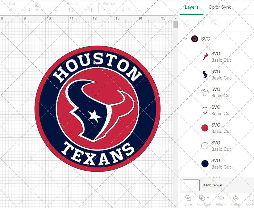 Houston Texans Circle 2002, Svg, Dxf, Eps, Png - SvgShopArt