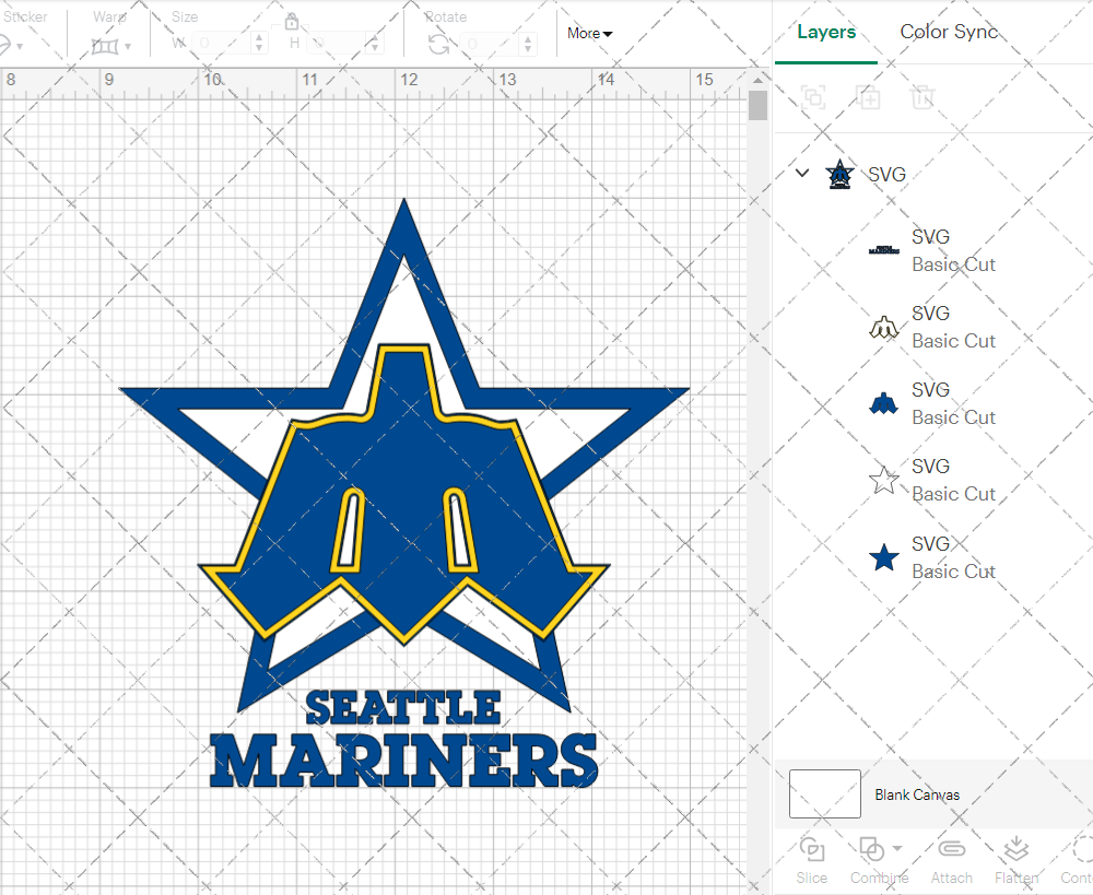 Seattle Mariners Alternate 1979, Svg, Dxf, Eps, Png - SvgShopArt