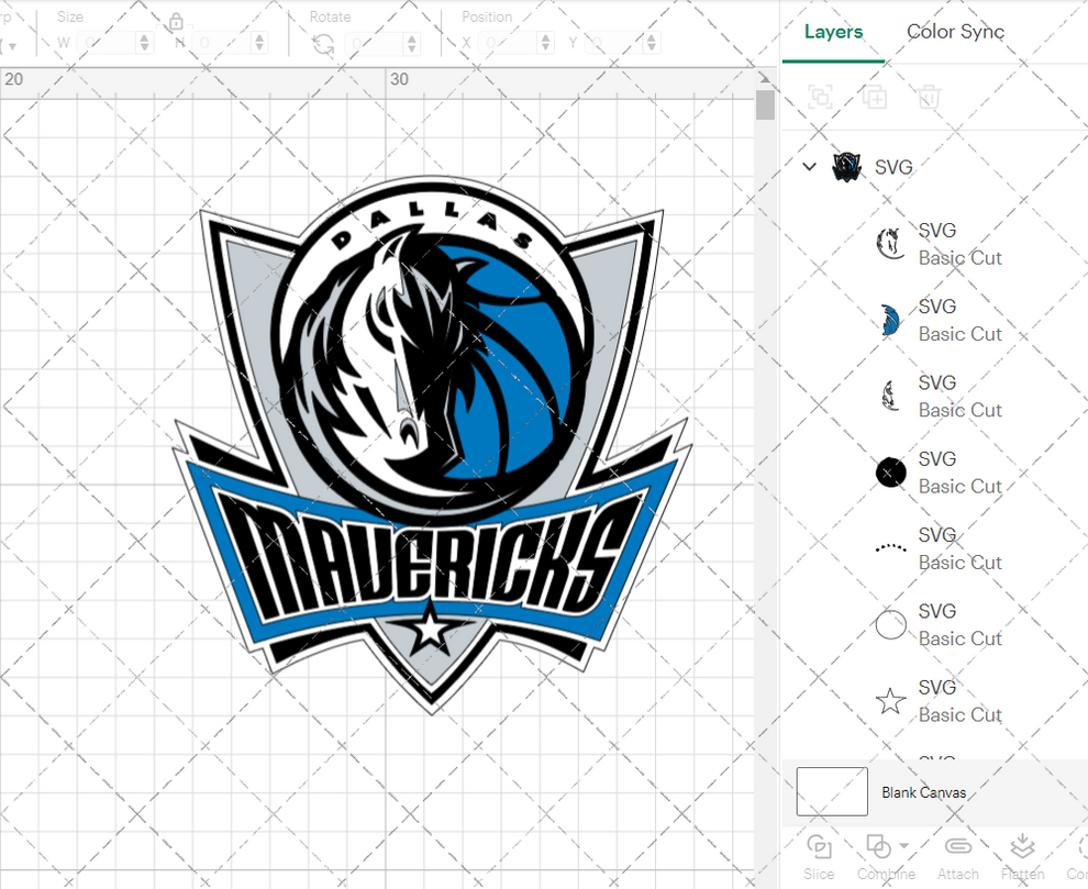 Dallas Mavericks 2001, Svg, Dxf, Eps, Png - SvgShopArt