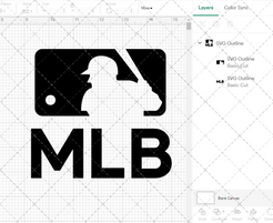 MLB Logo Alternate 2019 002, Svg, Dxf, Eps, Png - SvgShopArt