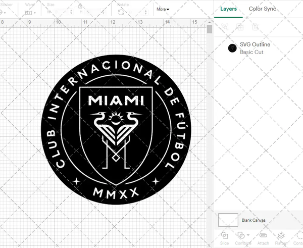 Inter Miami F.C. 2020, Svg, Dxf, Eps, Png - SvgShopArt