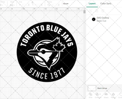Toronto Blue Jays Circle 1994, Svg, Dxf, Eps, Png - SvgShopArt