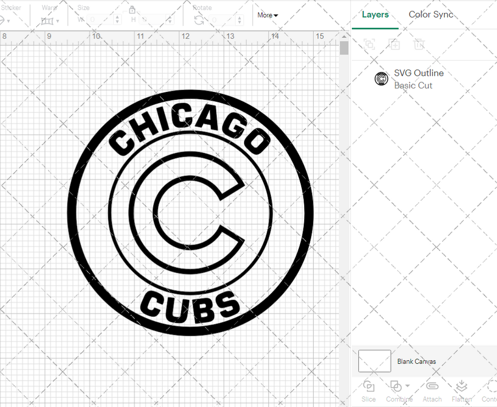Chicago Cubs Circle 1974, Svg, Dxf, Eps, Png - SvgShopArt