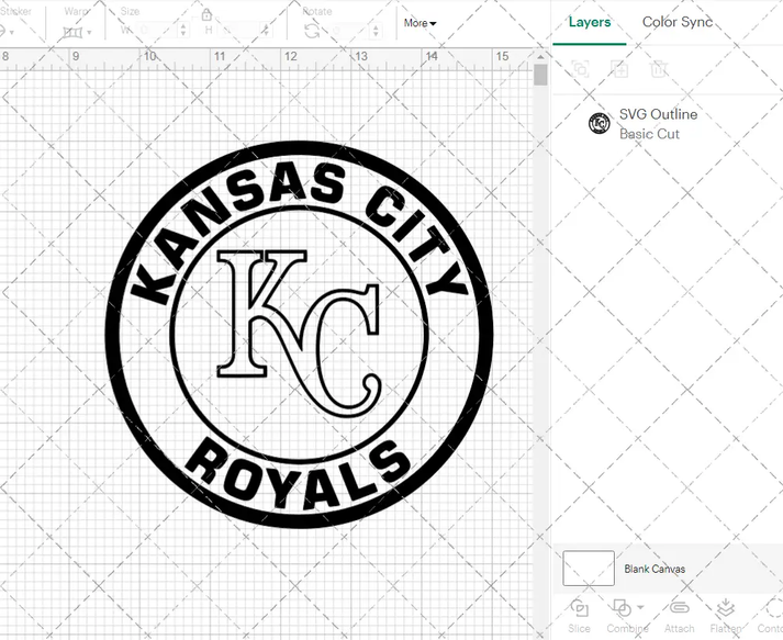 Kansas City Royals Circle 2014, Svg, Dxf, Eps, Png - SvgShopArt