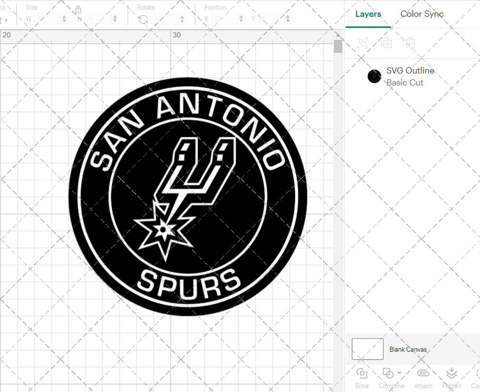 San Antonio Spurs Circle 2017, Svg, Dxf, Eps, Png - SvgShopArt