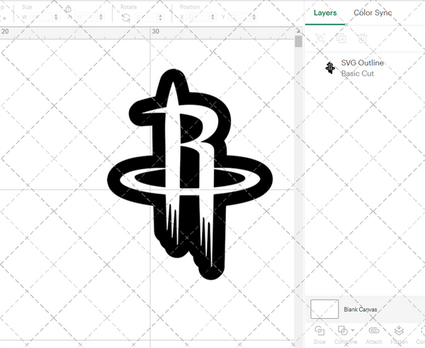 Houston Rockets Concept 2019 002, Svg, Dxf, Eps, Png - SvgShopArt