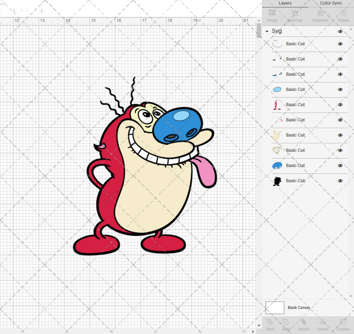 Stimpy - Ren and Stimpy, Svg, Dxf, Eps, Png - SvgShopArt