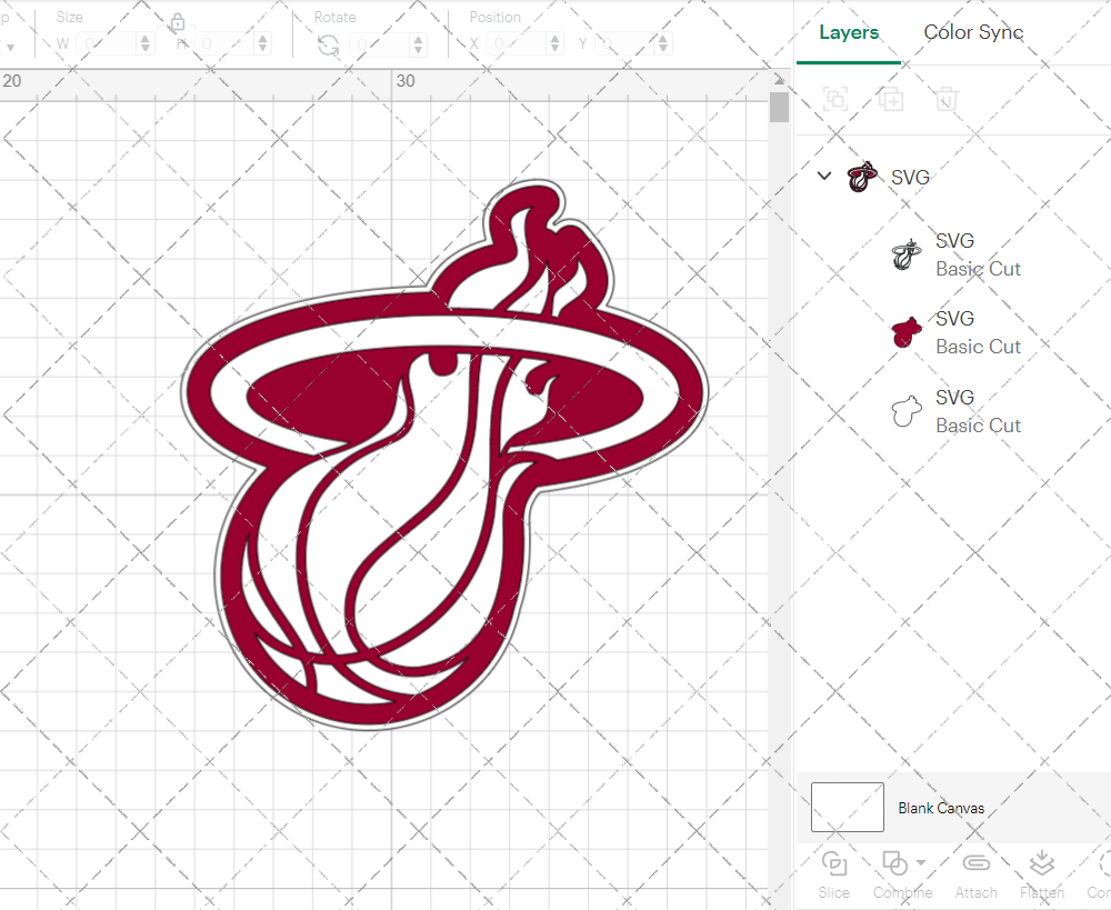 Miami Heat Concept 2008 005, Svg, Dxf, Eps, Png - SvgShopArt