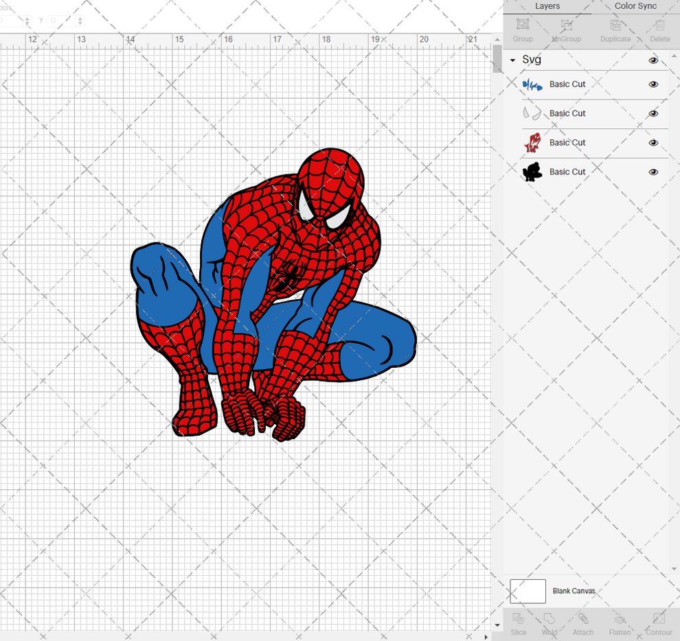 Spider-Man 003, Svg, Dxf, Eps, Png - SvgShopArt