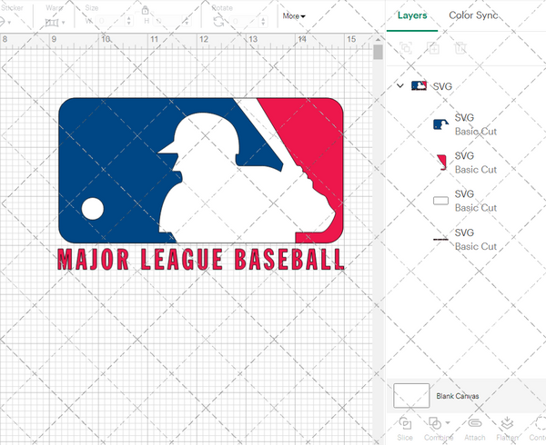 MLB Logo 1992, Svg, Dxf, Eps, Png - SvgShopArt