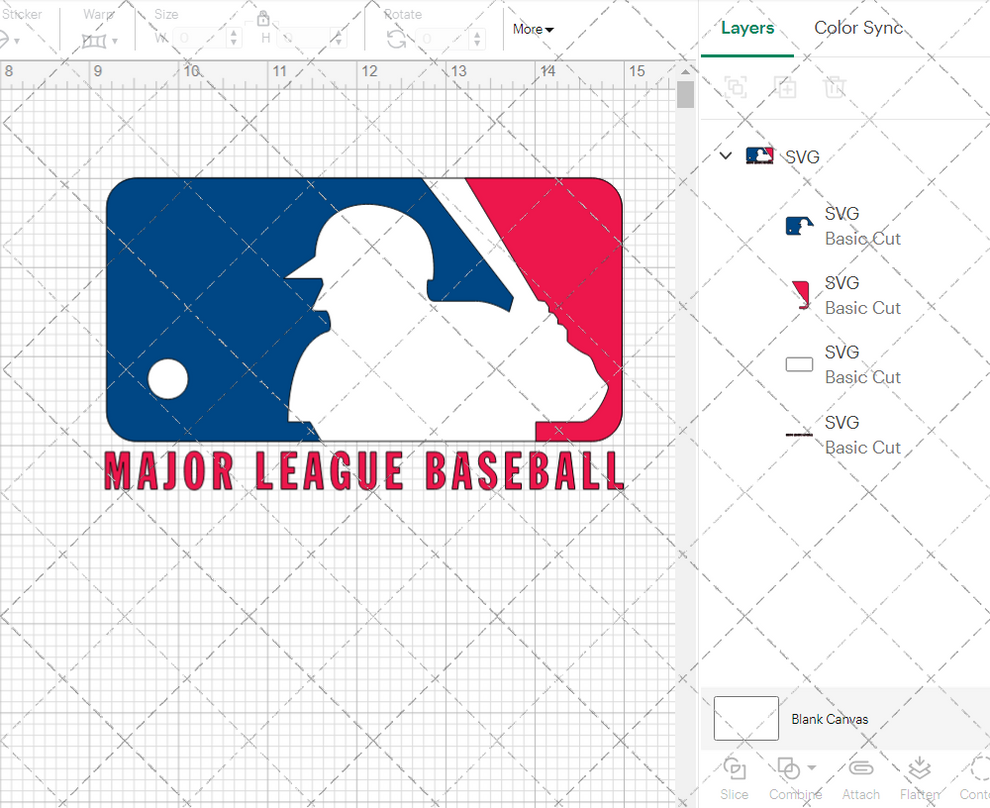 MLB Logo 1992, Svg, Dxf, Eps, Png - SvgShopArt
