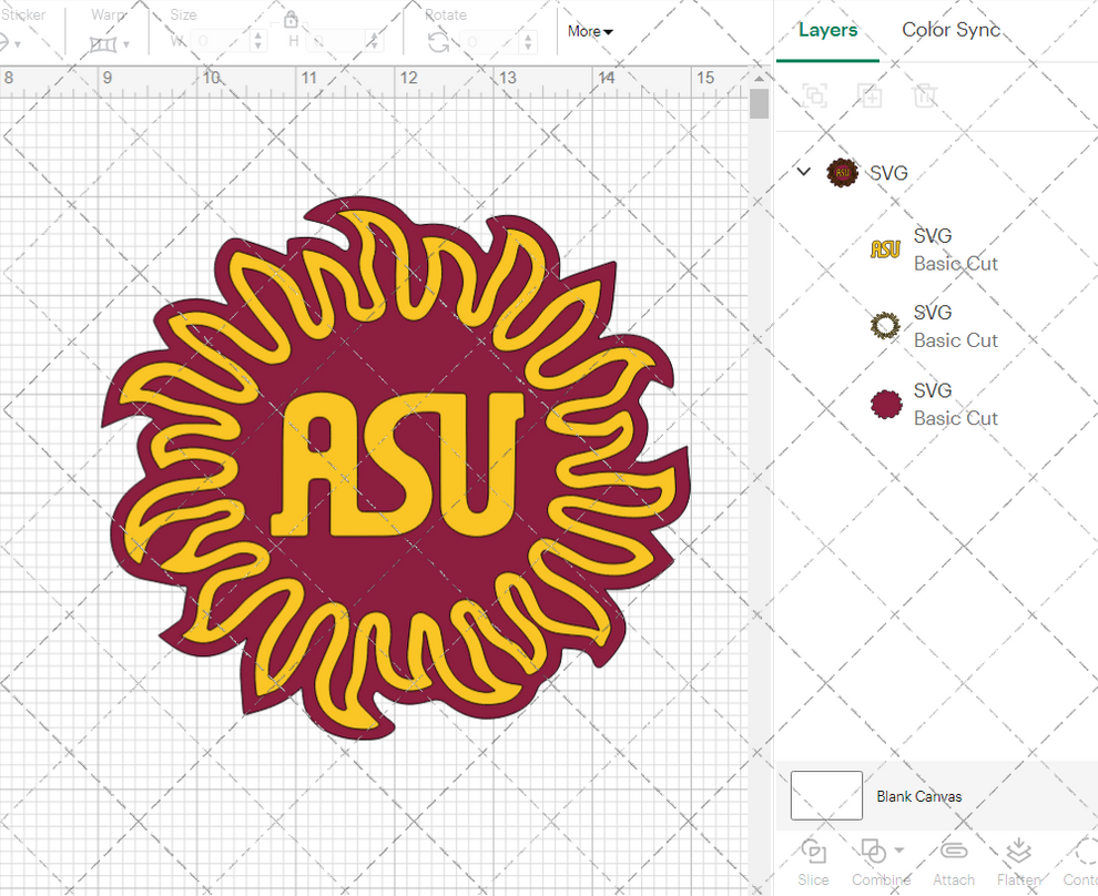 Arizona State Sun Devils Alternate 1975 002, Svg, Dxf, Eps, Png ...